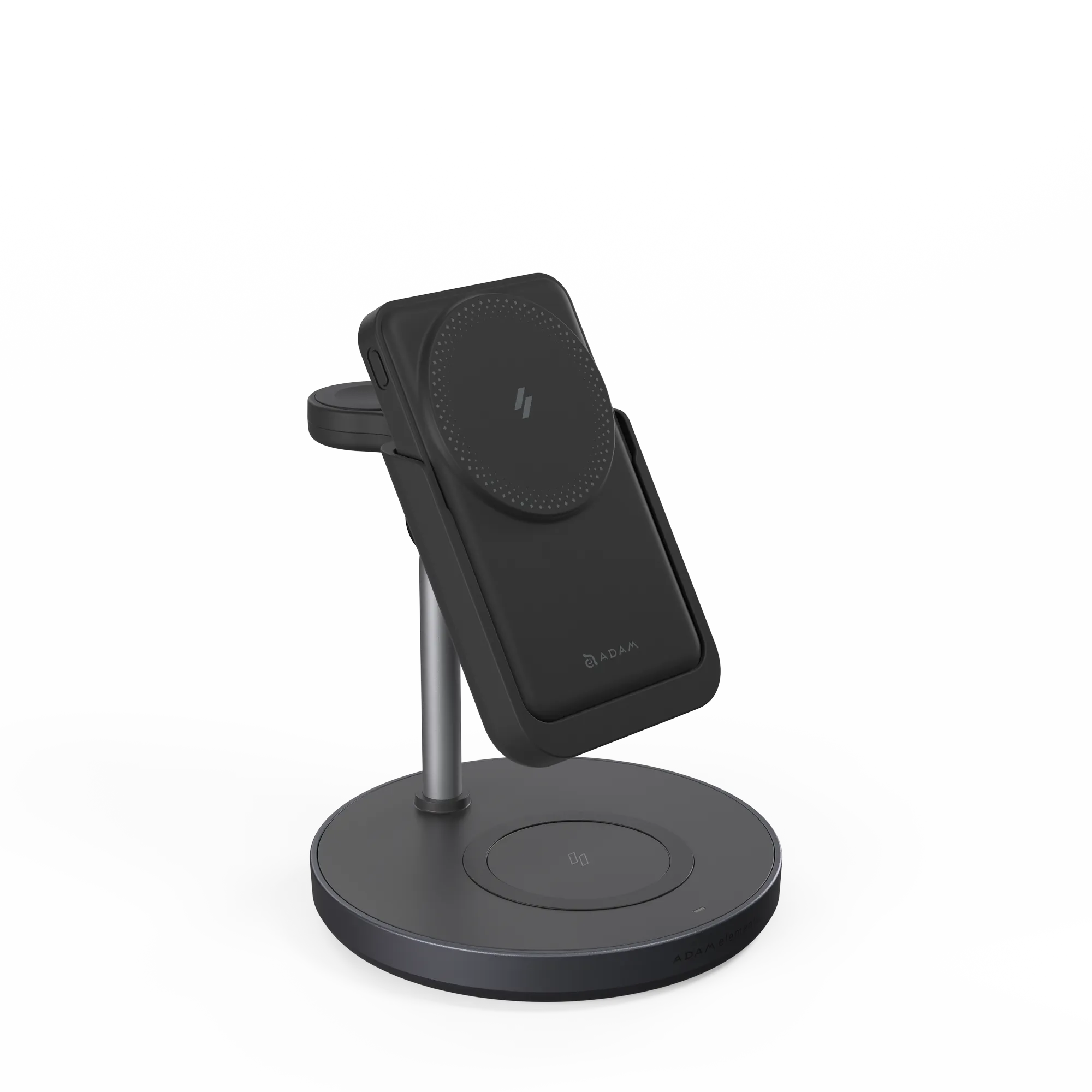 ADAM ELEMENTS 5-az-1-ben vezeték nélküli töltőállvány 10000mAh-s ...